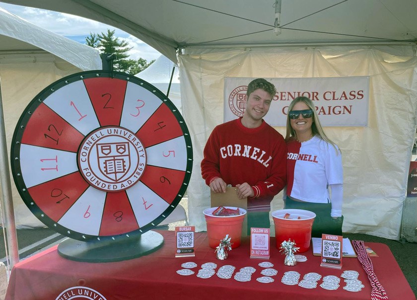 Seniors show their love for Cornell | Giving to Cornell | Cornell ...