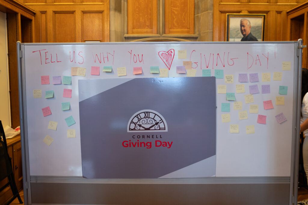 Record-breaking number of donors turn out for Cornell Giving Day 2024 | Giving to Cornell ...